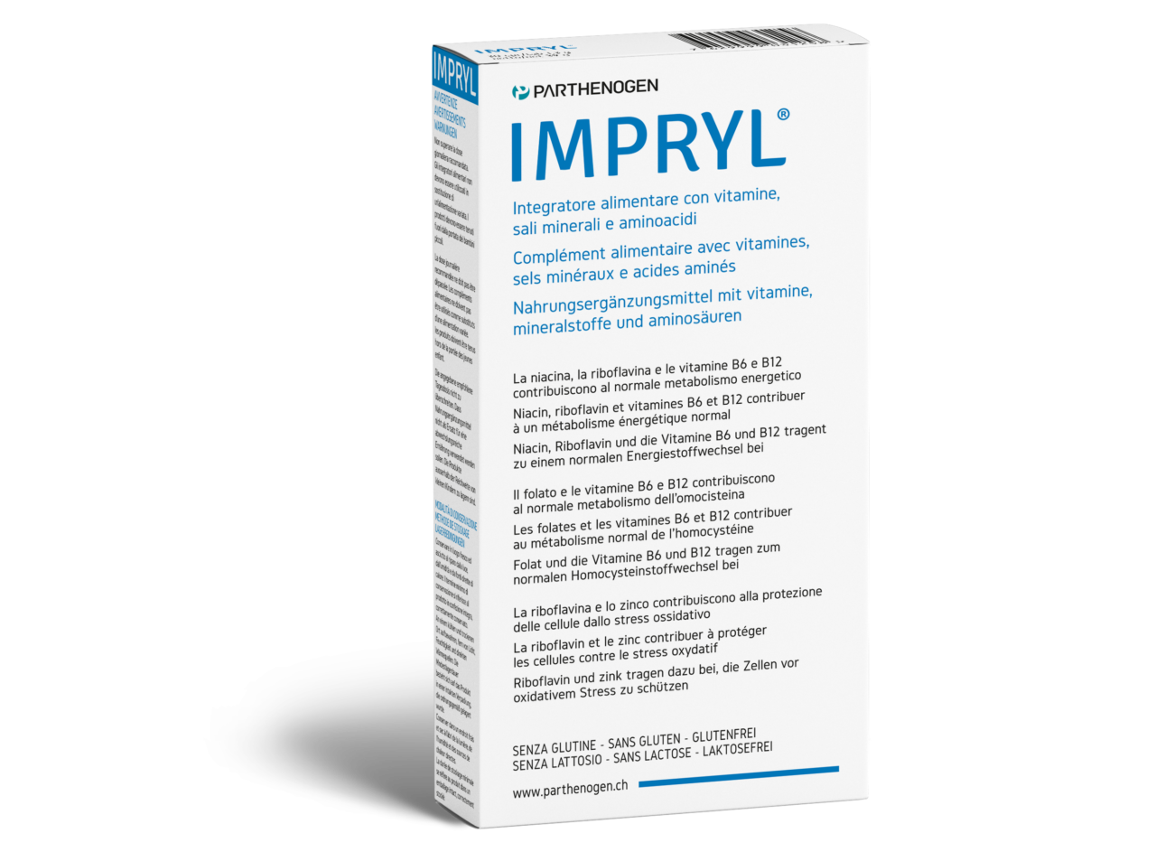 IMPRYL® - Dietary supplement with methylfolate - Suisse Parthenogen