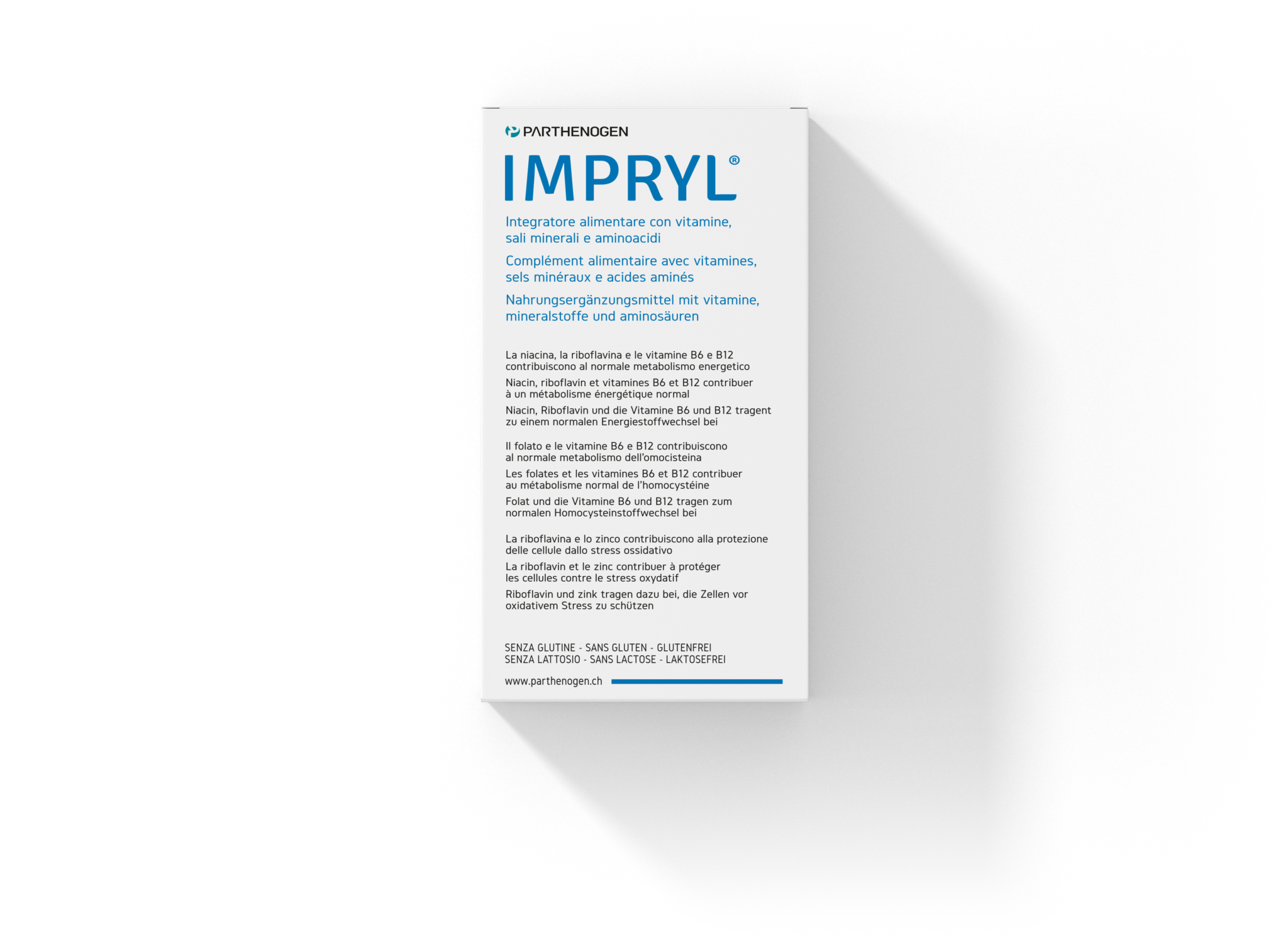 IMPRYL® - Dietary supplement with methylfolate - Suisse Parthenogen